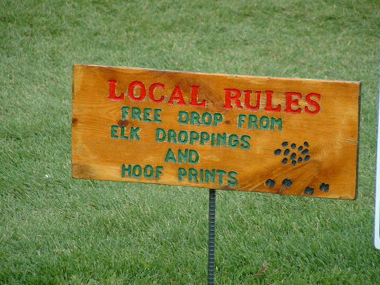 10 Hilarious and Unusual Golf Signs - SwingU Clubhouse