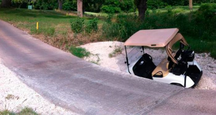 Fail Friday: Hilarious Golf Cart Fail Compilation - SwingU Clubhouse